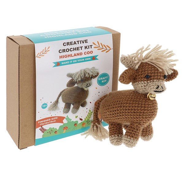 Creative Crochet Kit - Highland Coo – The Kirkwood